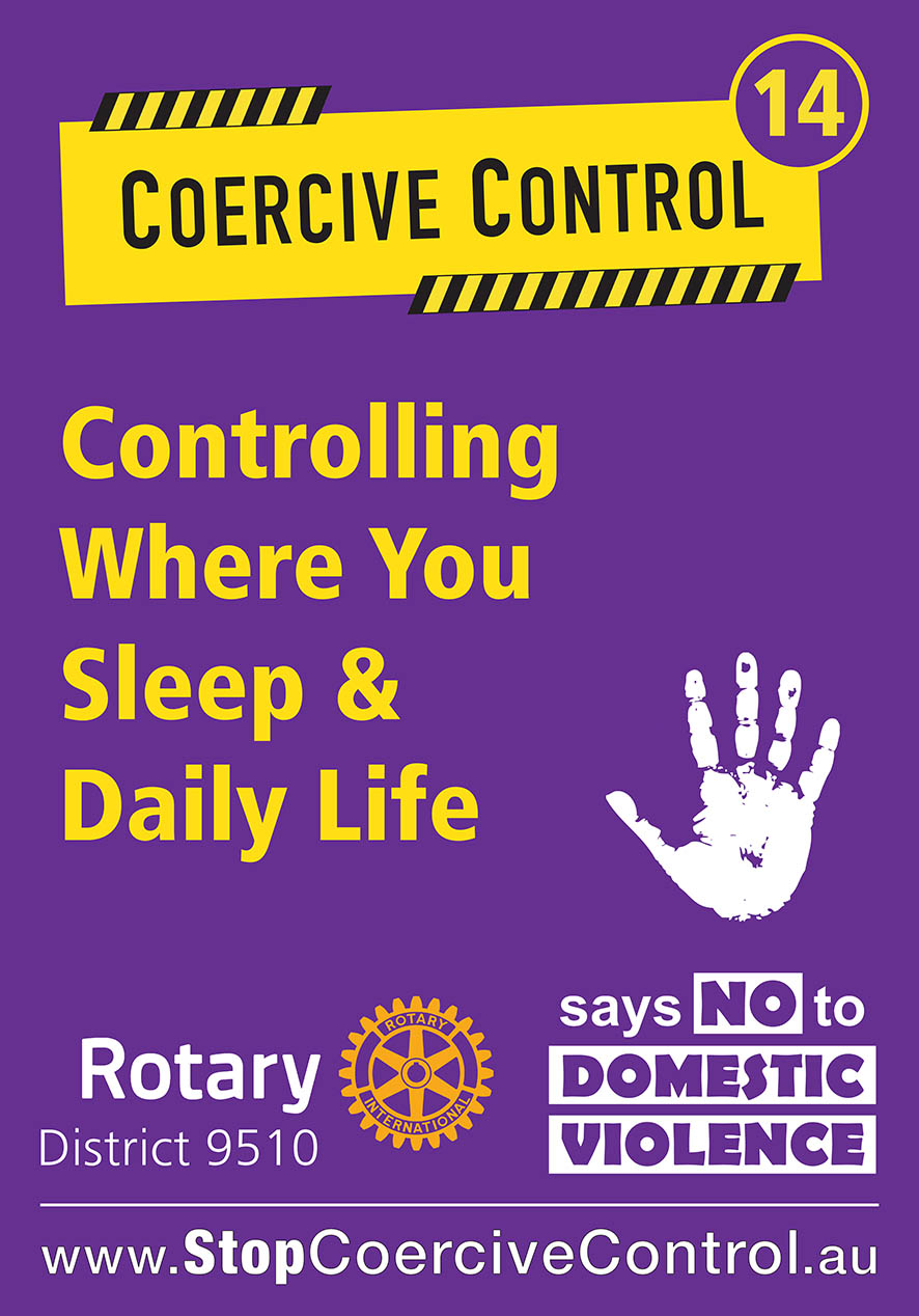 Rotary says No to Domestic Violence