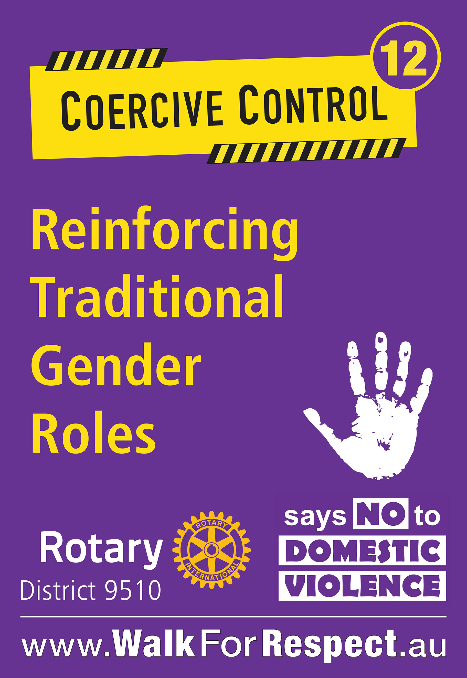 Rotary says No to Domestic Violence