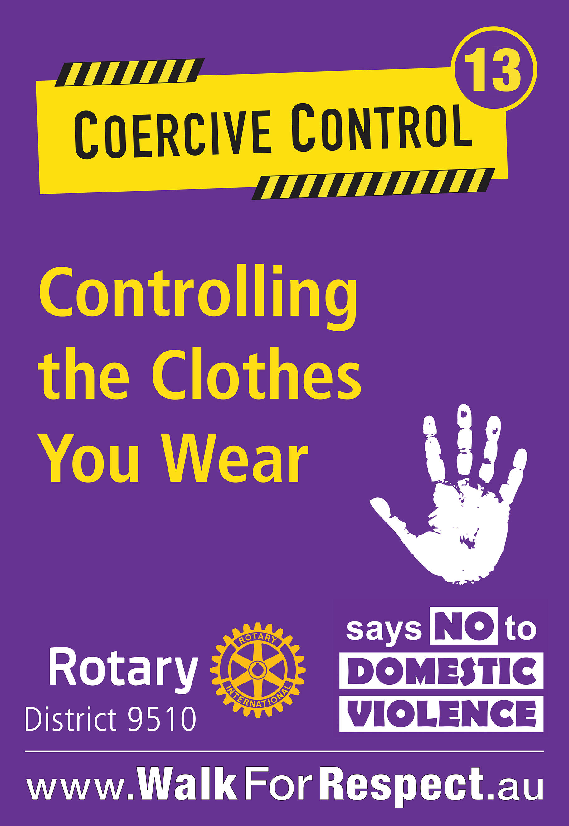 Rotary says No to Domestic Violence