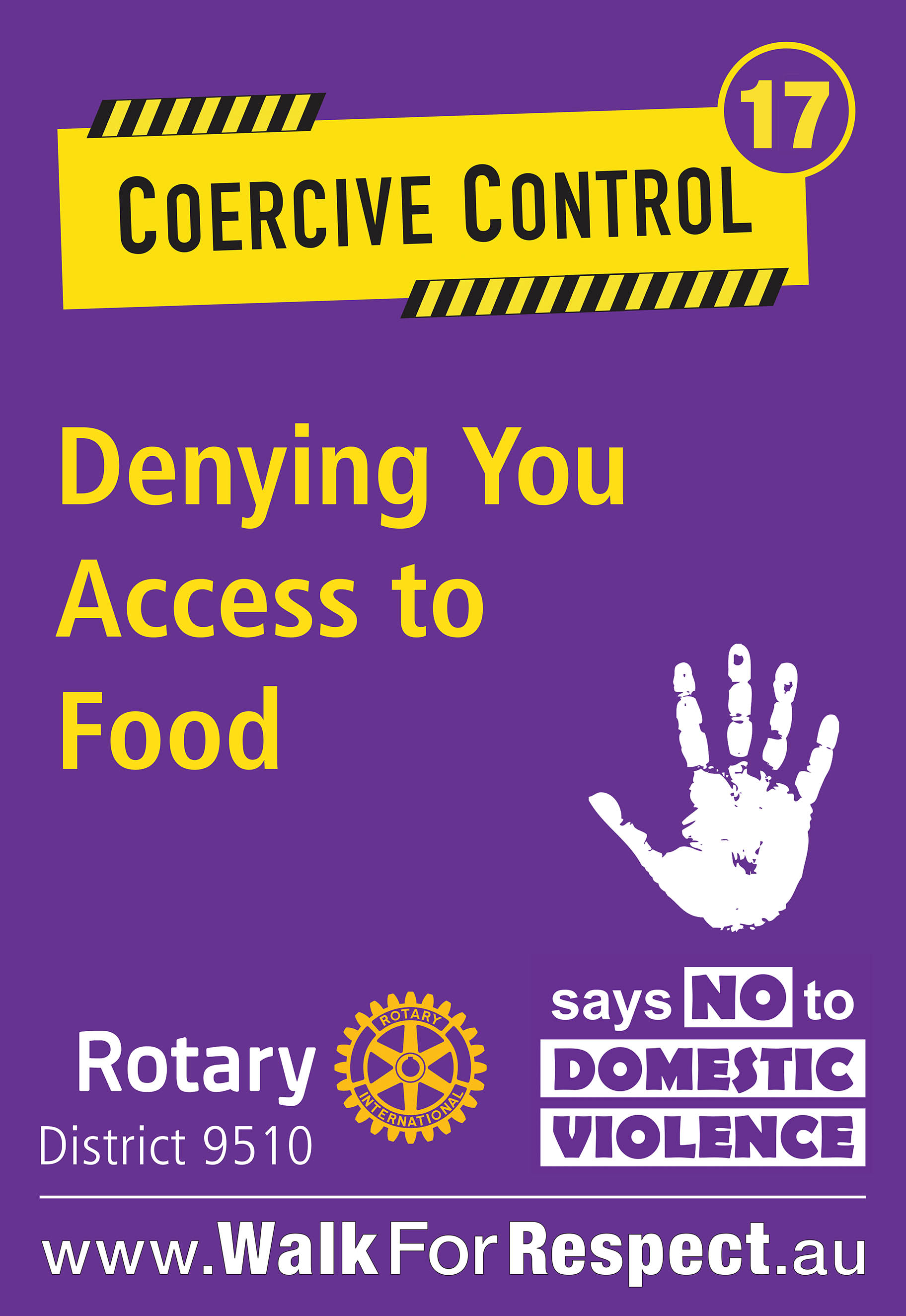 Rotary says No to Domestic Violence